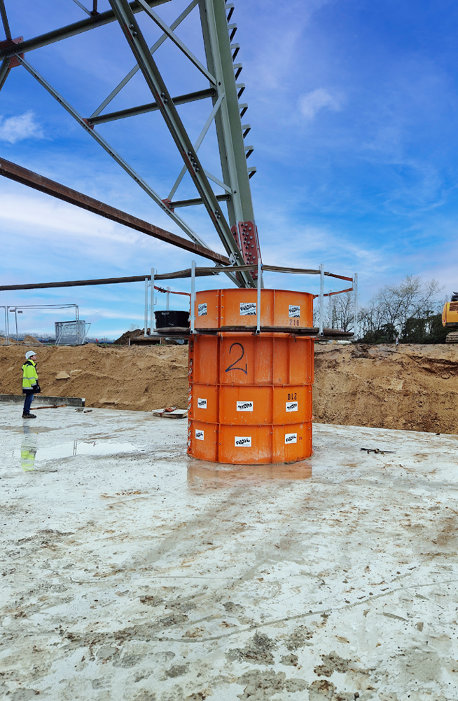 Foundations for hybrid masts | PASCHAL