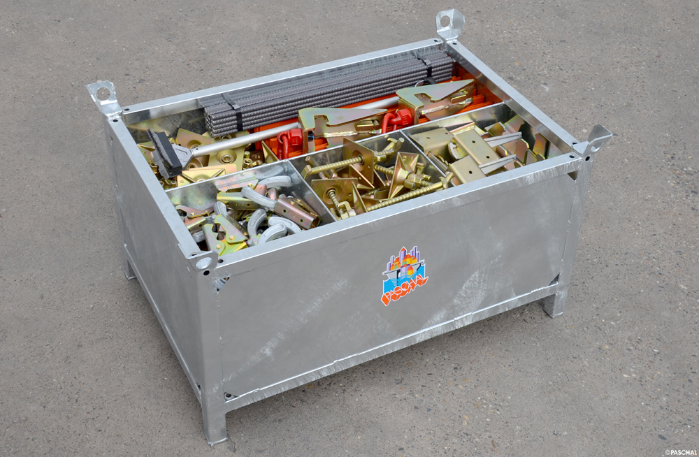 PASCHAL unterstützt mit logistischen Hilfsmitteln | PASCHAL